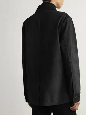 Gabriela Hearst Irene Suede Shirt