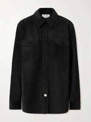Gabriela Hearst Irene Suede Shirt