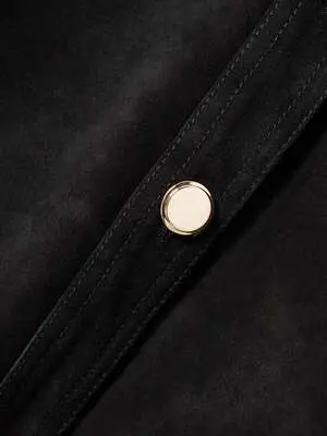 Gabriela Hearst Irene Suede Shirt