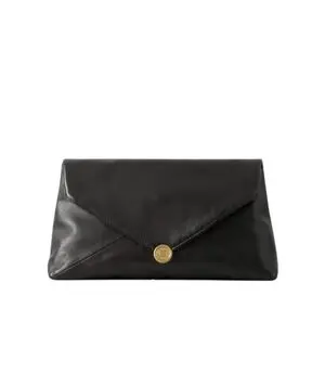 Dries Van Noten Textured-leather Clutch
