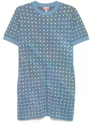 Kenzo Weave Mini Dress