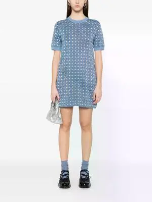 Kenzo Weave Mini Dress