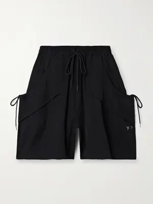 Adidas Originals By Alexander Wang Y-3 Twill Shorts - Black