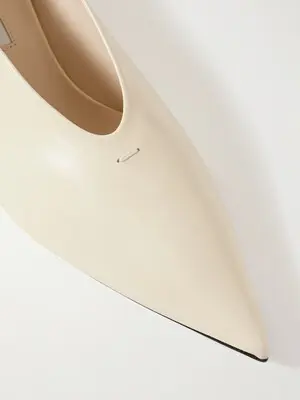 JIL SANDER Leather Pumps - Neutrals