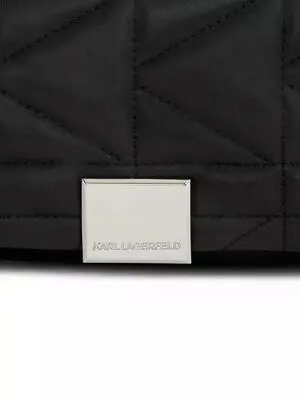 Karl Lagerfeld K/kuilt Crossbody Bag - Black