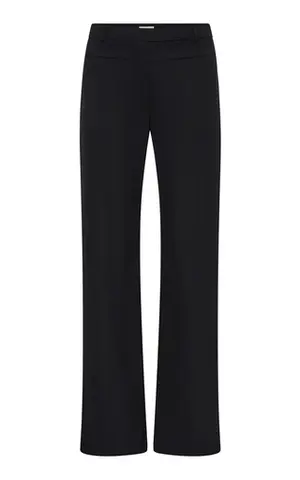 ST. AGNI Splice Paneled Wool-blend Pants