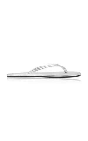 ST. AGNI Thong Detail Slides - Silver
