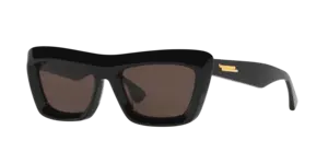 Bottega Veneta Full Rim Sunglasses - Brown