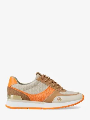 Michael Kors Andi Mixed-media Trainer