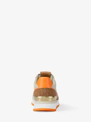 Michael Kors Andi Mixed-media Trainer