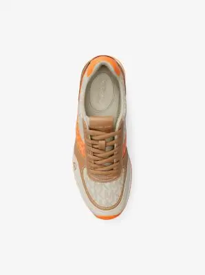 Michael Kors Andi Mixed-media Trainer