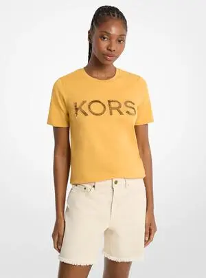 Michael Kors Cuffed T-shirts For Women