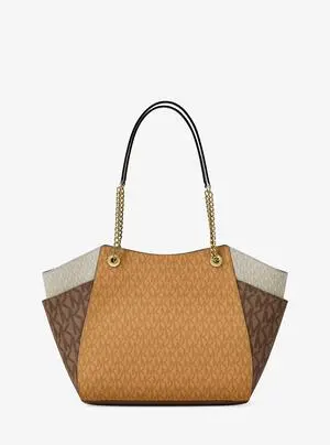 Michael Kors Jet Set Large Logo Tote Bag - Yellow