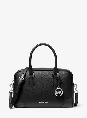 Large Pebbled Leather Satchel Bags