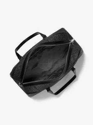 Michael Kors Jet Set Travel Extra-large Signature Logo Weekender Bag