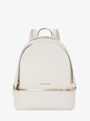 Michael Kors Rhea Medium Backpack - Natural