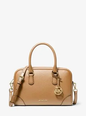 Michael Kors Thompson Pebbled Leather Satchel