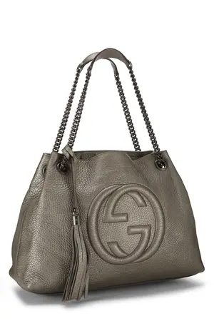 Gucci Leather Soho Chain Tote