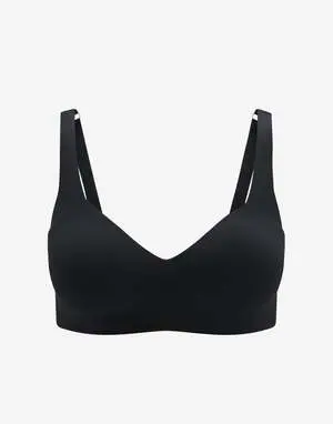THIRDLOVE Comfortstretch Smoothing Wireless Bra - Black