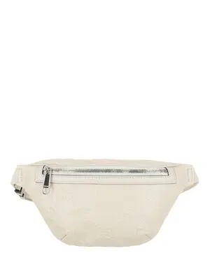 Balenciaga BB Silvertone Belt White