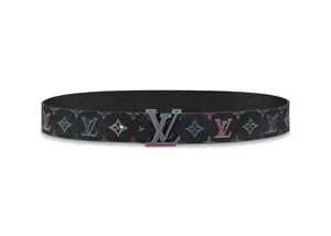 Moon Boot Interlocking G Belt With Palladium Buckle Multi/black