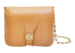 Loewe Puffer Goya Shoulder Bag - Camel