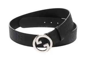 LOUIS VUITTON Gucci Squared Interlocking Gg Supreme Reversible Belt - Black
