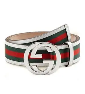 LOUIS VUITTON Louis Vuitton LV Initiales Silver Buckle Reversible Belt Damier Graphite 40mm White/green/red