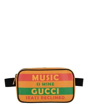 Gucci GG Supreme Leather Belt Yellow