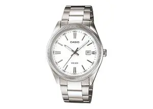 Casio Analog Watch With Band - Stainless Steel