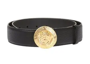 Versace Louis Vuitton Pont Neuf Belt 35 Mm - Black