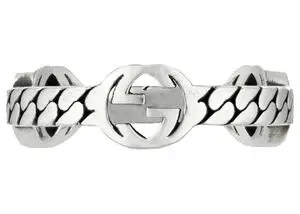 Gucci Interlocking G Ring - Silver