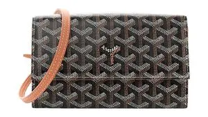 Goyard Varenne Continental Walletin - Black/tan