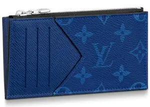 LOUIS VUITTON Coin Card Holder - Cobalt Blue