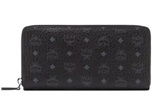 Mcm Zip Around Wallet Visetos Large