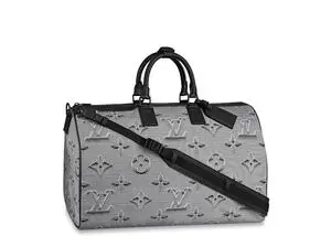 LOUIS VUITTON Reversible Keepall Bandouliere Monogram 3d 50 - Rainbow/gray/black