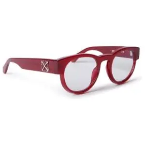 Off-White Style 58 Eyeglasses - Burgundy/clear Lens (oerj058s24pla0012800/fr)
