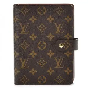 LOUIS VUITTON Agenda Cover Medium Ring Monogram - Brown