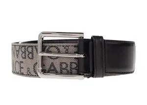 Dolce & Gabbana Gg Marmont Matelasse Wide Belt - Black/beige