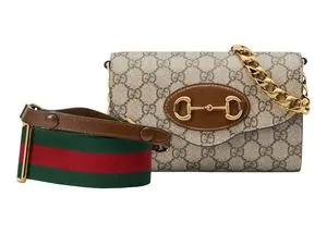 Gucci Gucci Horsebit 1955 Mini Bag GG Supreme - Beige/ebony