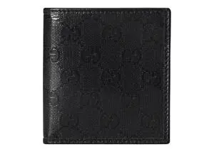 Gucci Gg Crystal Bifold Wallet - Black