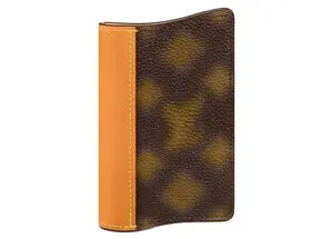 LOUIS VUITTON Pocket Organizer Blurry Monogram - Brown