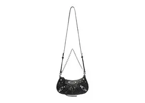 Balenciaga Le Cagole Mini Bag With Chain - Black