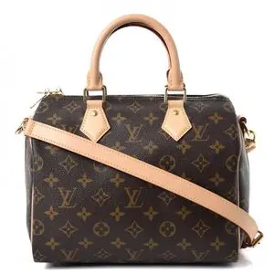 LOUIS VUITTON Speedy Bandouliere Monogram 25 - Brown