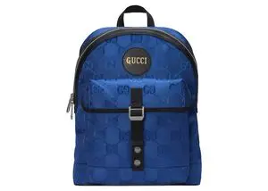 Gucci Off The Grid Gg Backpack - Blue