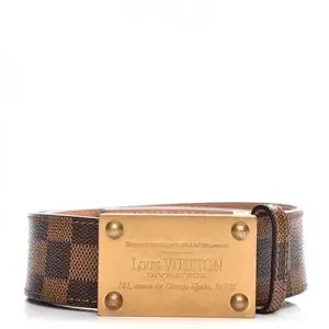 Gucci Square Buckle Belt Brown