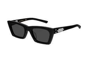 GENTLE MONSTER Jennie Baby Pony Sunglasses - Black/grey (01)