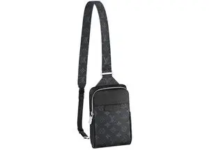LOUIS VUITTON Outdoor Slingbag - Taigarama Noir Black