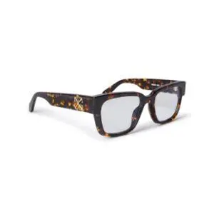 Off-White Style 59 Eyeglasses - Havana/clear Lens (oerj059s24pla0016000/fr)
