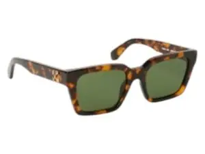 Off-White Branson Sunglasses - Havana Green (oeri111s24pla0016055/fr)